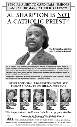 American Life League | Pro-life advertising